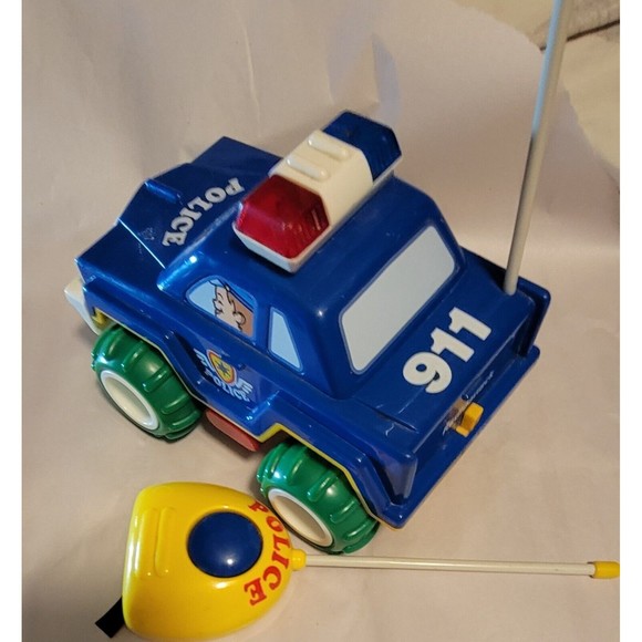 Radio Shack | Toys | Vintage Toddlers Radio Shack Remote Control Police ...